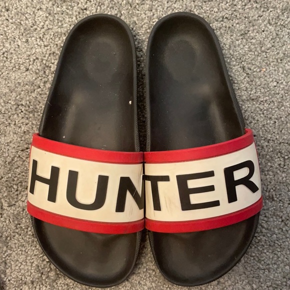 Shoes | Hunter Rubber Slides | Poshmark